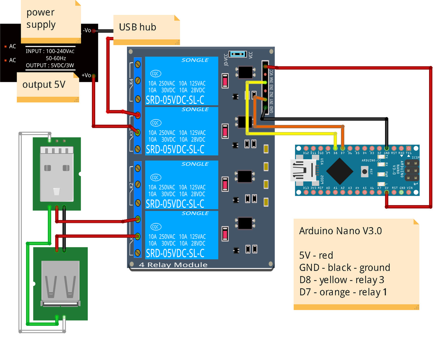 Arduino 8 Kanal Relais Schaltplan - Wiring Diagram